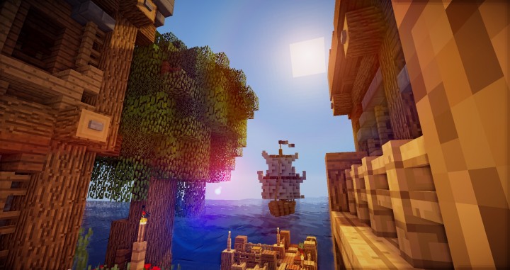 Little Village on an island 'Isle of Sailchester' [Cephyr Application] Minecraft Map