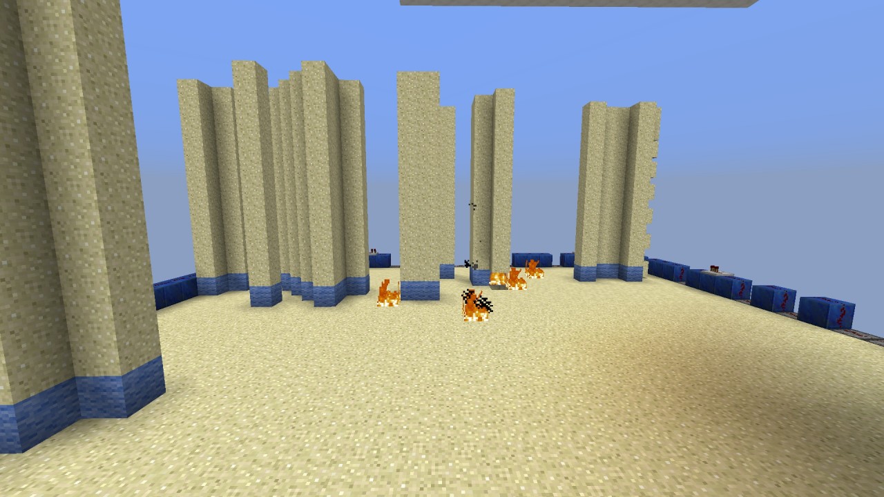 Sand Fall Minecraft Map