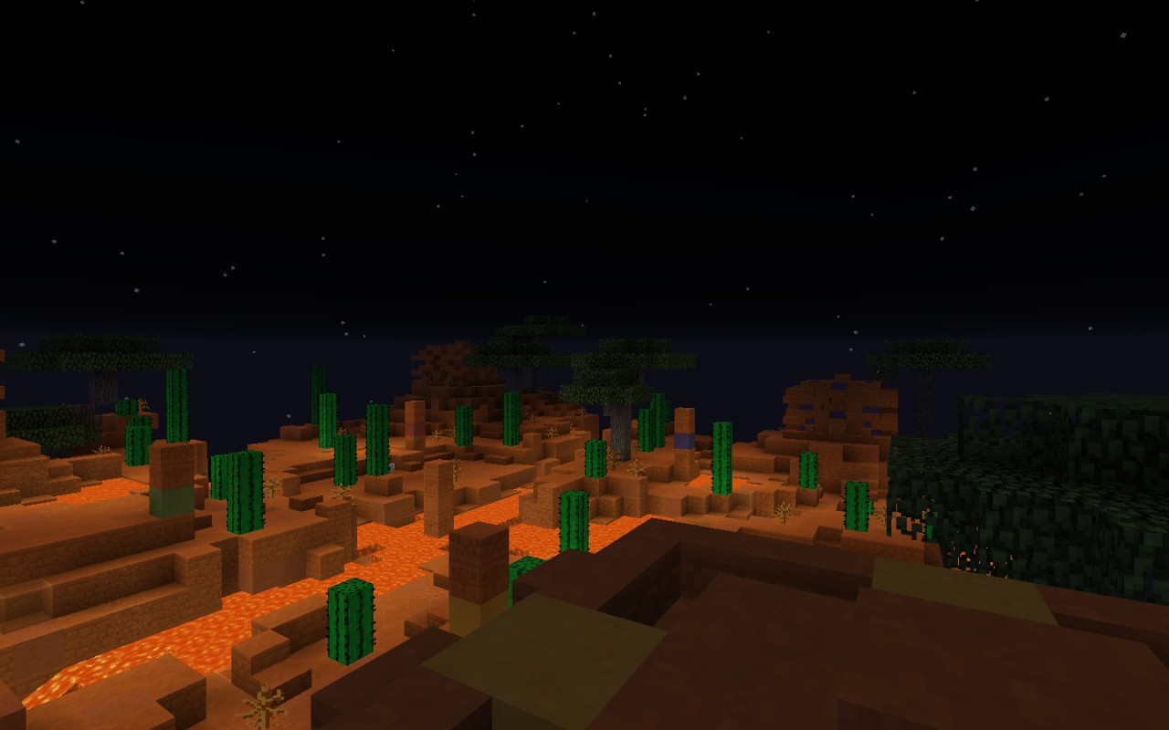 Painted Desert (Micro Battle Map) Minecraft Map