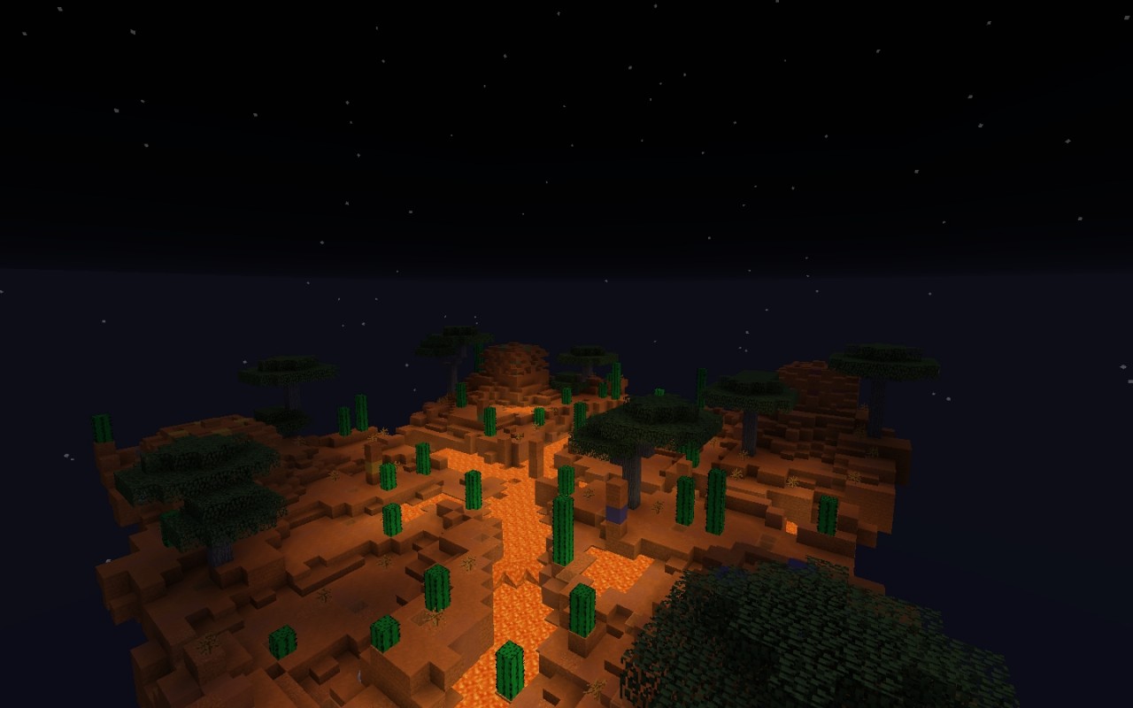 Painted Desert (Micro Battle Map) Minecraft Map