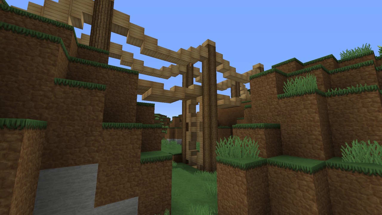 Small Wooden Bridge Minecraft Map