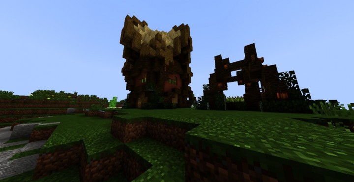 Jungle House w/ Farm Minecraft Map