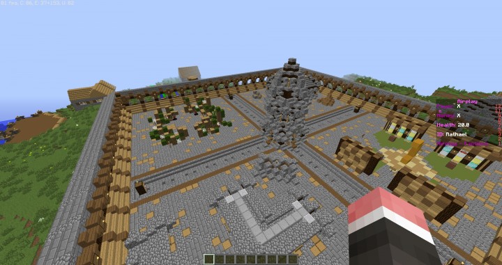 Factions spawn Minecraft Map