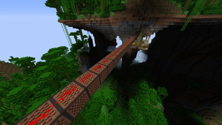 Simple Cable Car Minecraft Map