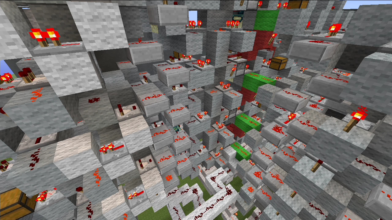 Minecraft Xbox '16 Bit' Analog Computer Minecraft Map