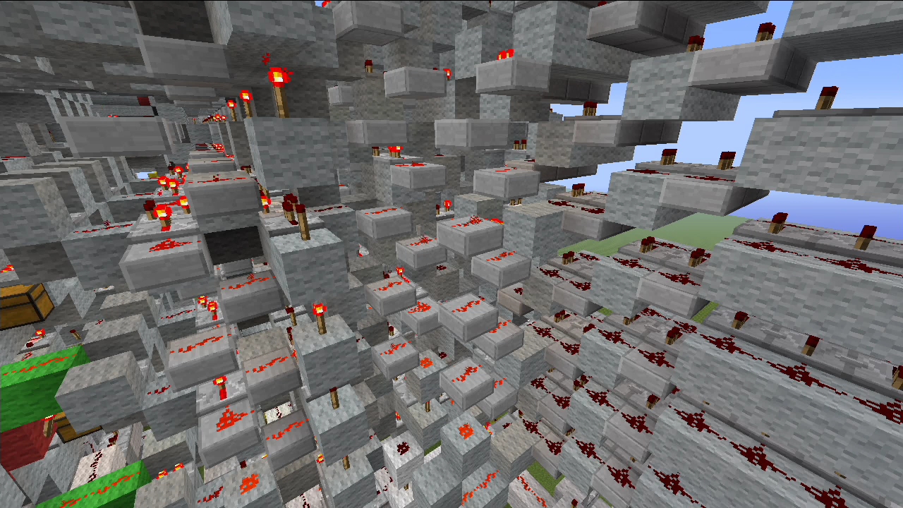 Minecraft Xbox '16 Bit' Analog Computer Minecraft Map