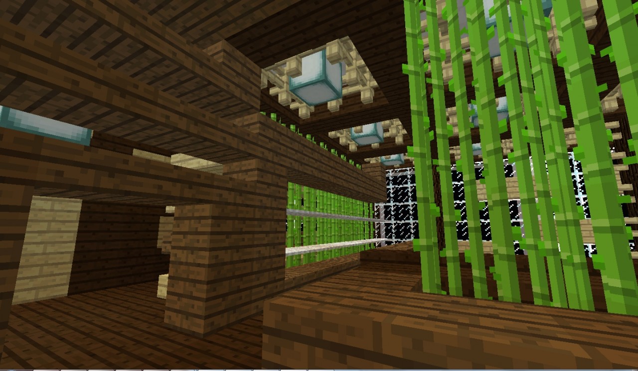 Modern wood loft Minecraft Map