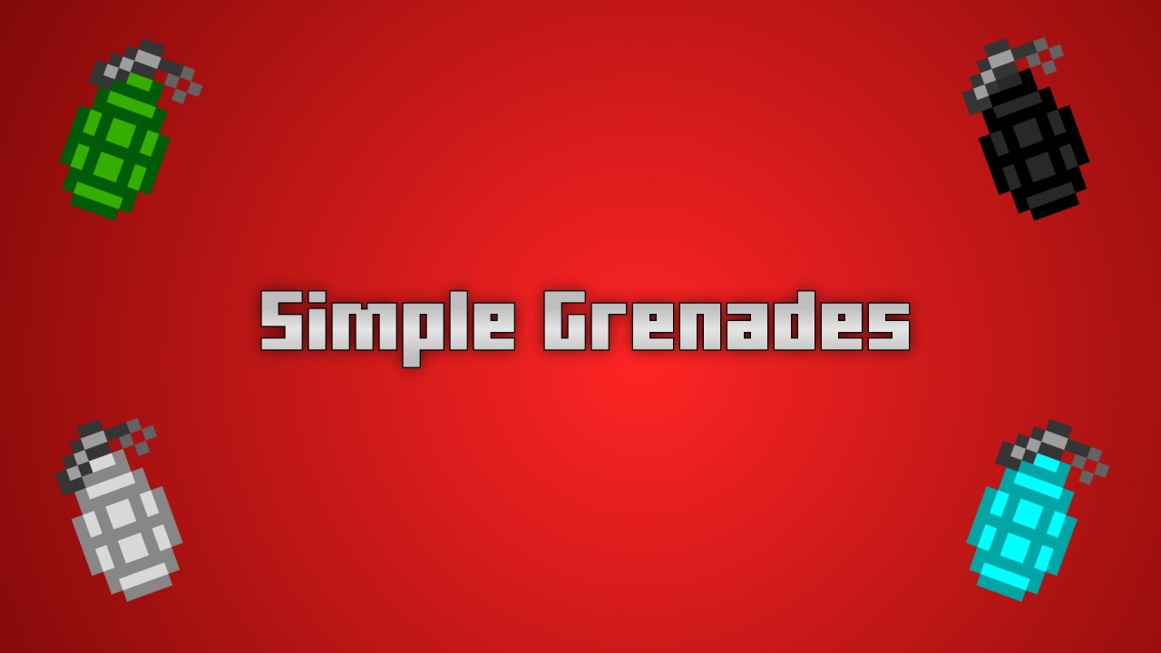 Simple Grenades In Only One Command Minecraft Map