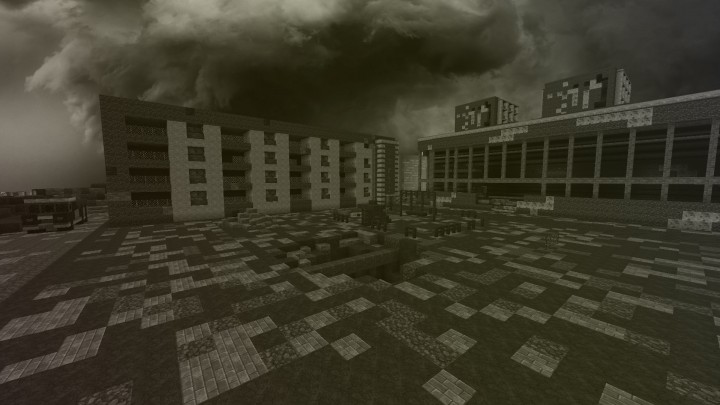 Post apocalyptic City Minecraft Map