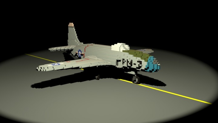 F80 Shooting Star 7:1 Minecraft Map