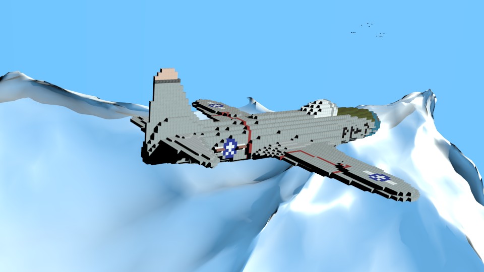 F80 Shooting Star 7:1 Minecraft Map