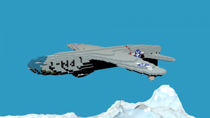 F80 Shooting Star 7:1 Minecraft Map