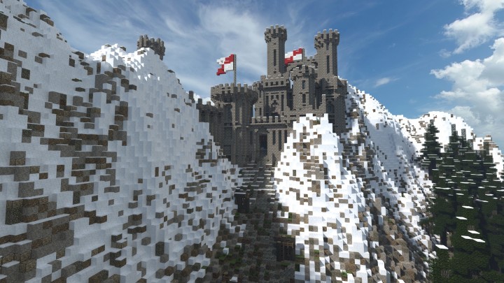 Mountain Fortress Minecraft Project
