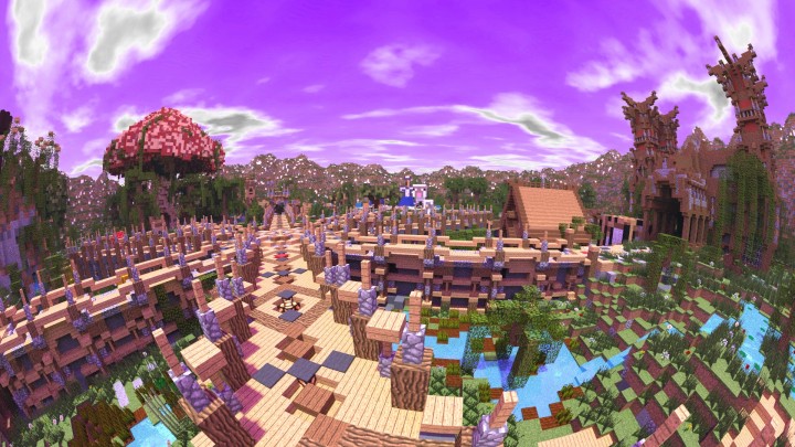 Small Complex Hub [Template - 1.8] Minecraft Map