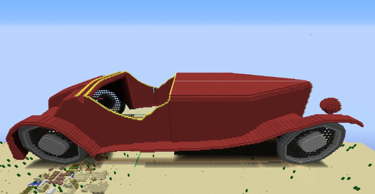 Fiat 508 S Balilla spider 1932 ( ABANDONED ) Minecraft Map
