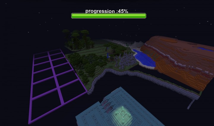 survival world , created by hand !!! Minecraft Map