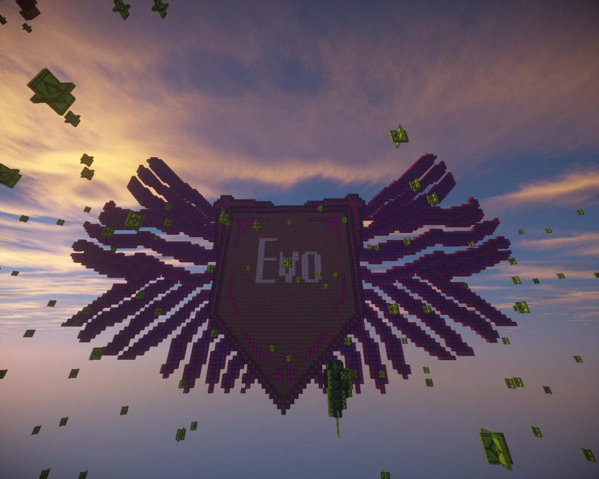 EvolutionCraft Hub/ BETA WORK Minecraft Map