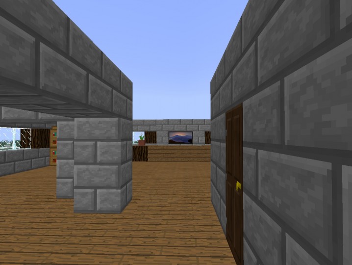 Spruce House Minecraft Map