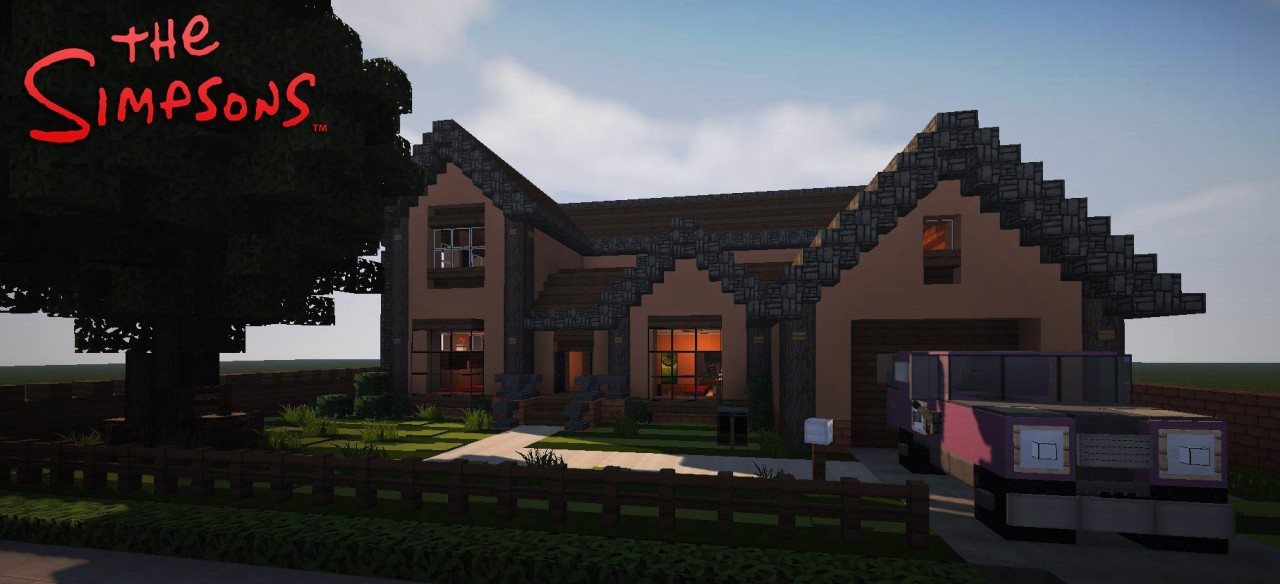 Simpsons House (My Version) - Download Minecraft Map