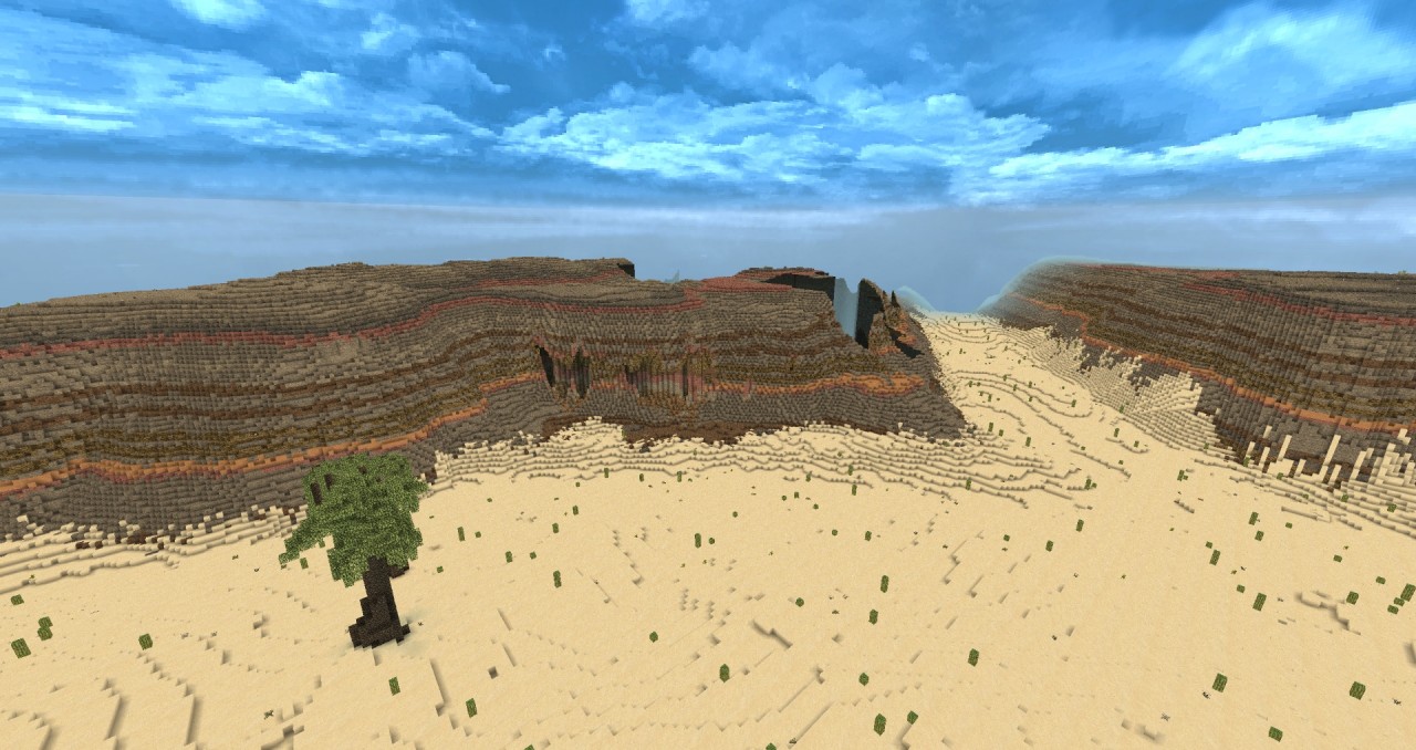 Mesa Minecraft Map