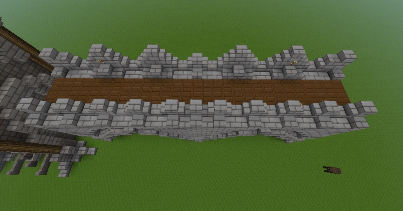 Medieval Wall and Tower Bundle Minecraft Map