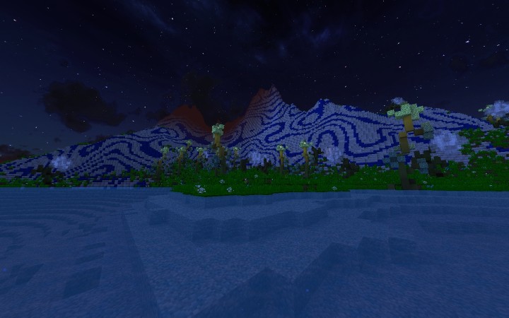 Crazy Alien Planet [1Kx1K] [alien planet edition] Minecraft Map