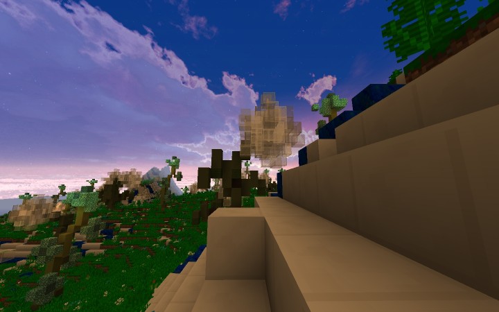 Crazy Alien Planet [1Kx1K] [alien planet edition] Minecraft Map