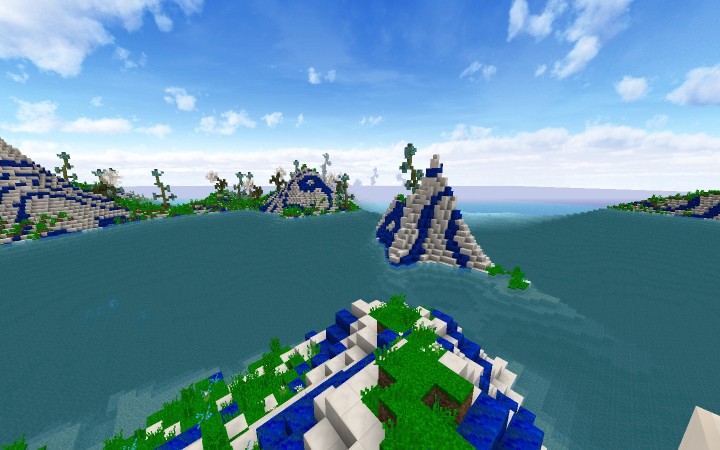 Crazy Alien Planet [1Kx1K] [alien planet edition] Minecraft Map