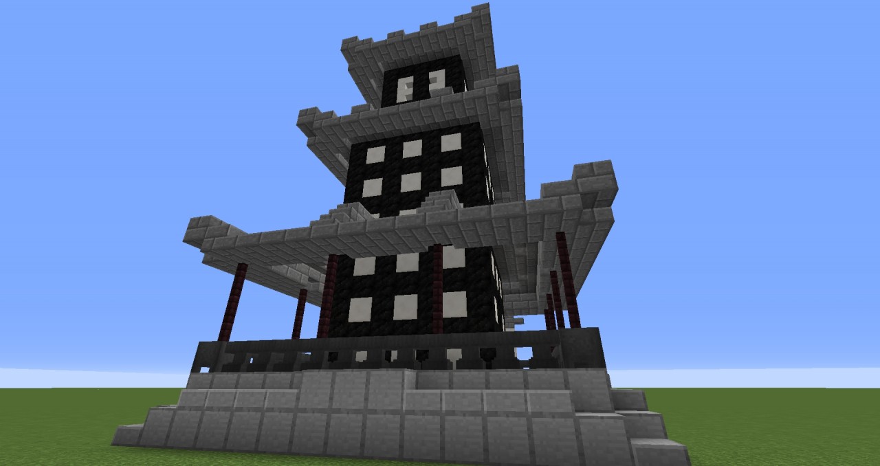 Japanese Inspired Tower Minecraft Map