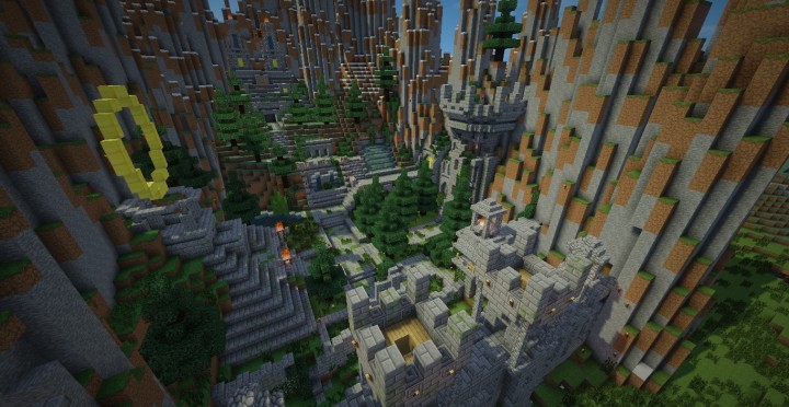 Derelict temple (Server spawn) Minecraft Map