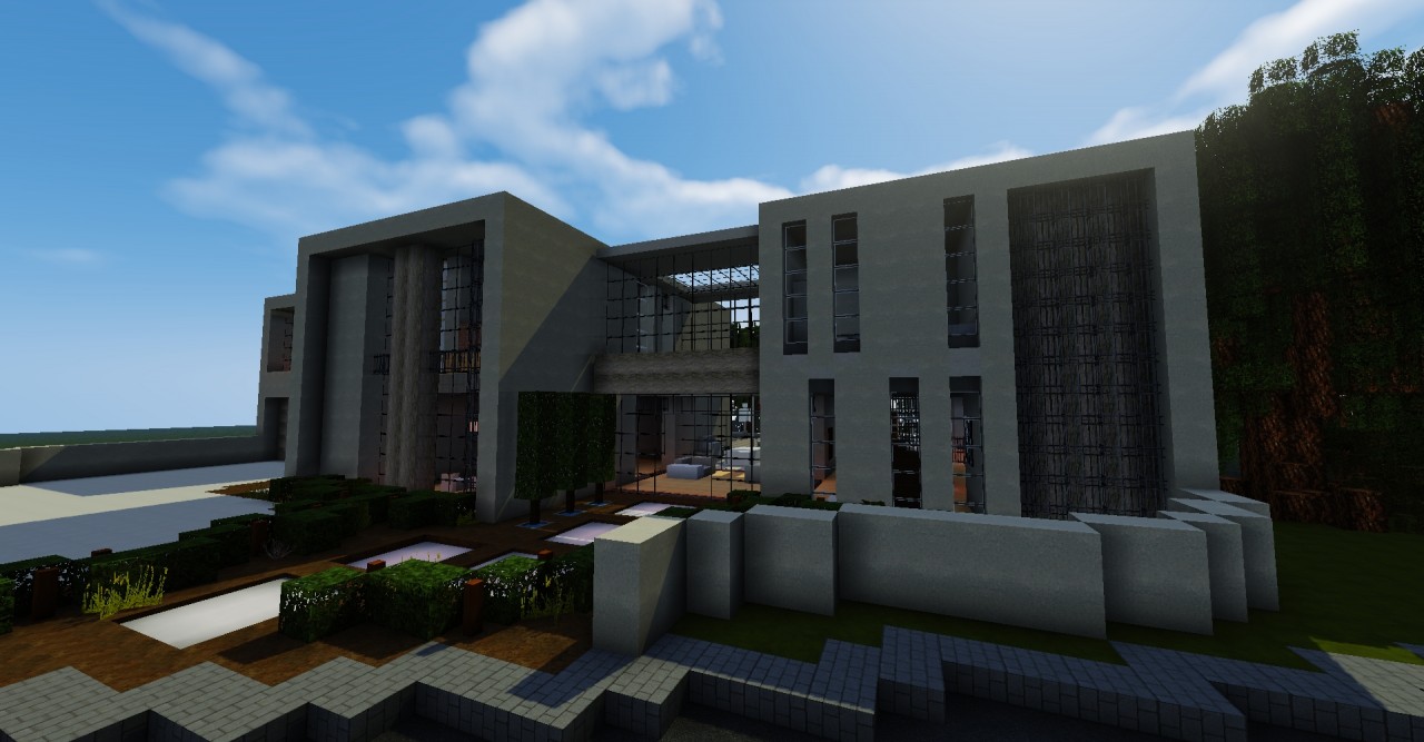 Habitat [modern home] Minecraft Map