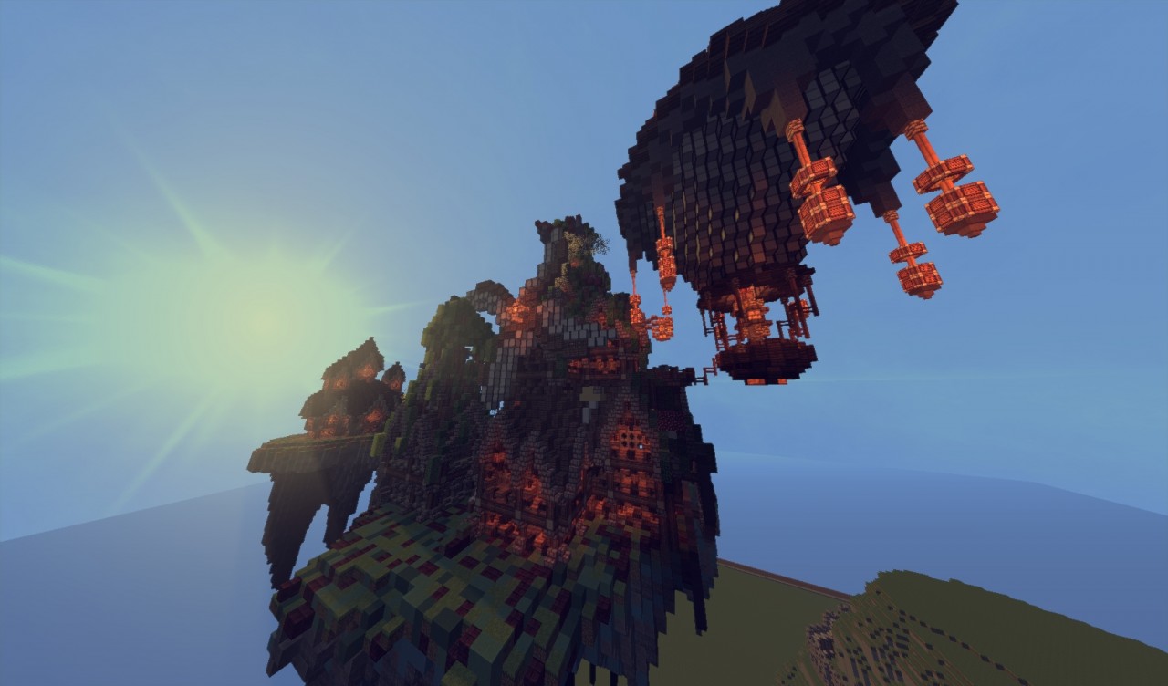 Steampunk - Medival - Fantasy Factory Minecraft Map