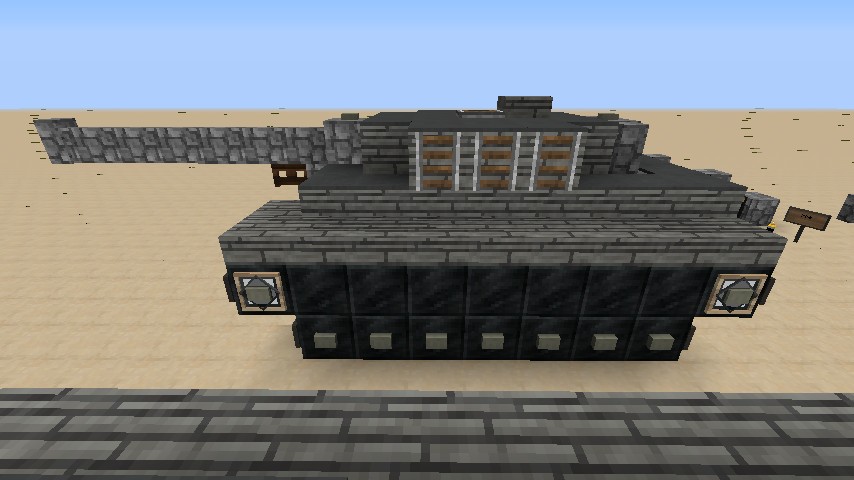 Tank World Tutorial: Pz.Kpfw.VIII Tiger I Minecraft Map