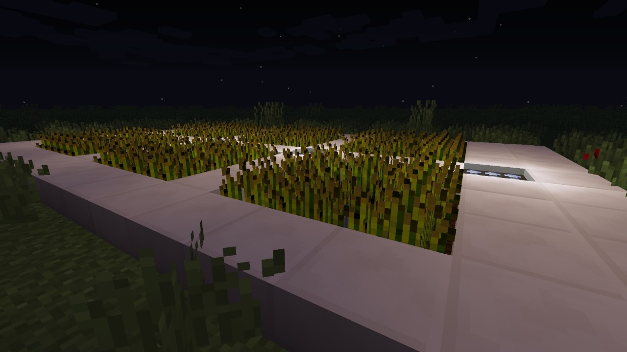 Farm - Modern Auto Lights Minecraft Map