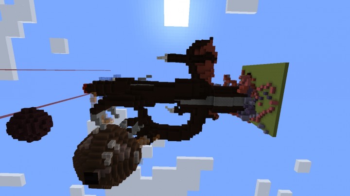 Anatares, the Destroyer Dragon Minecraft Map