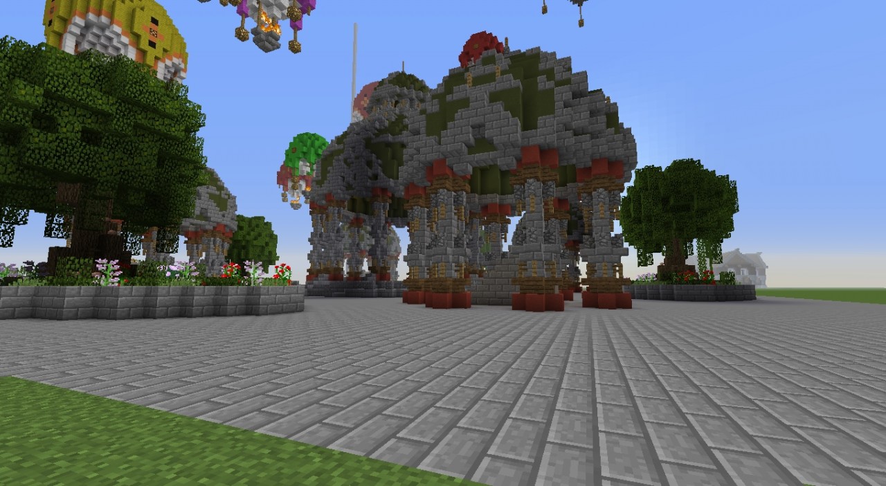 Spawn Full Minecraft Map