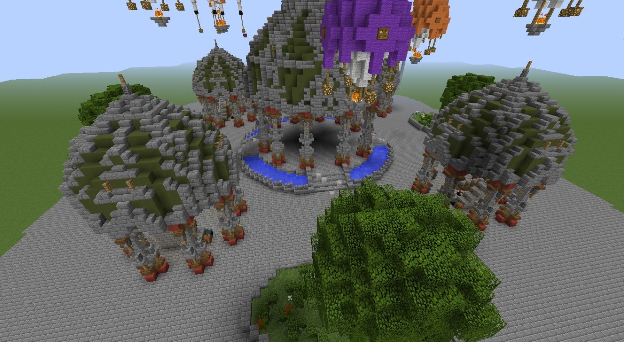 Spawn Full Minecraft Map