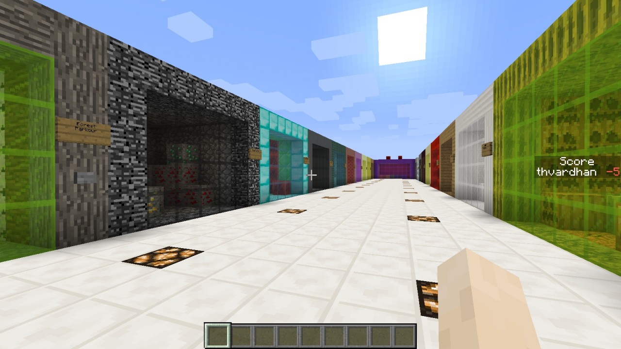 Infy-Cour Parkour Episode 1 Minecraft Map