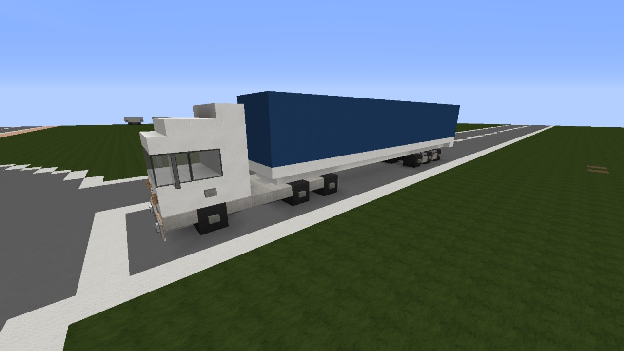 Volvo FH16 and trailer Minecraft Map