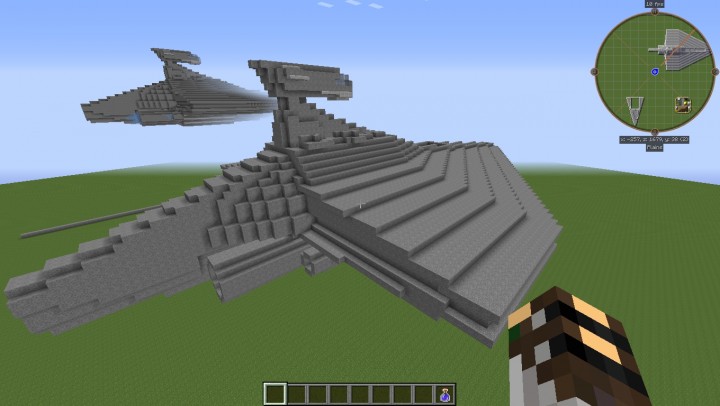 Acclamator I-Class Assault Ship Minecraft Map