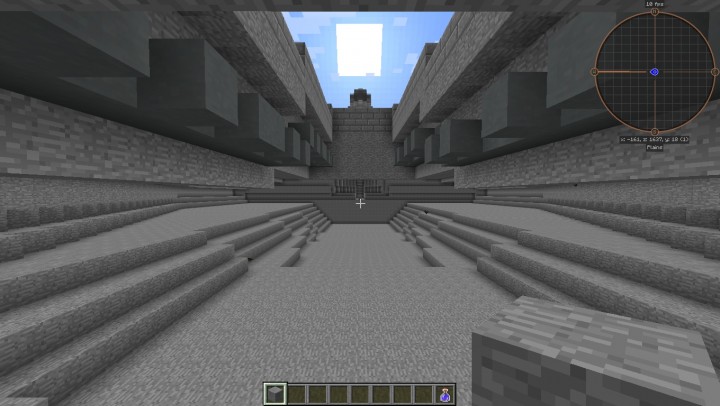 Acclamator I-Class Assault Ship Minecraft Map