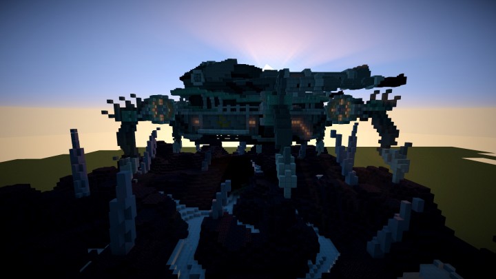 alien mech Minecraft Map