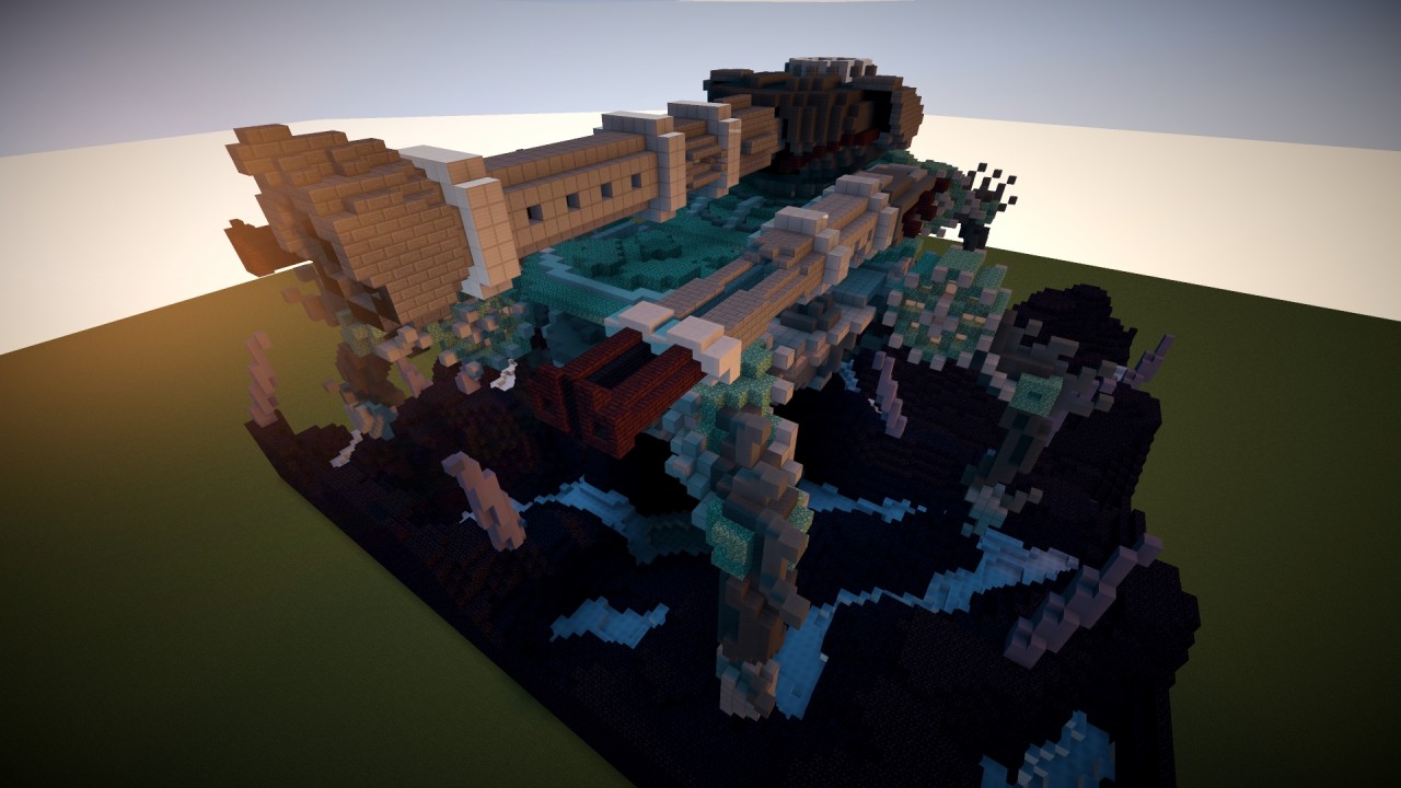 alien mech Minecraft Map