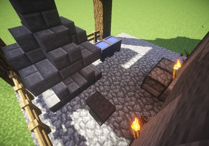 Small Medieval Blacksmith Minecraft Project