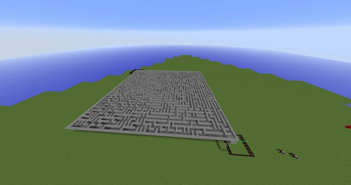 Labyrinthe Minecraft Map