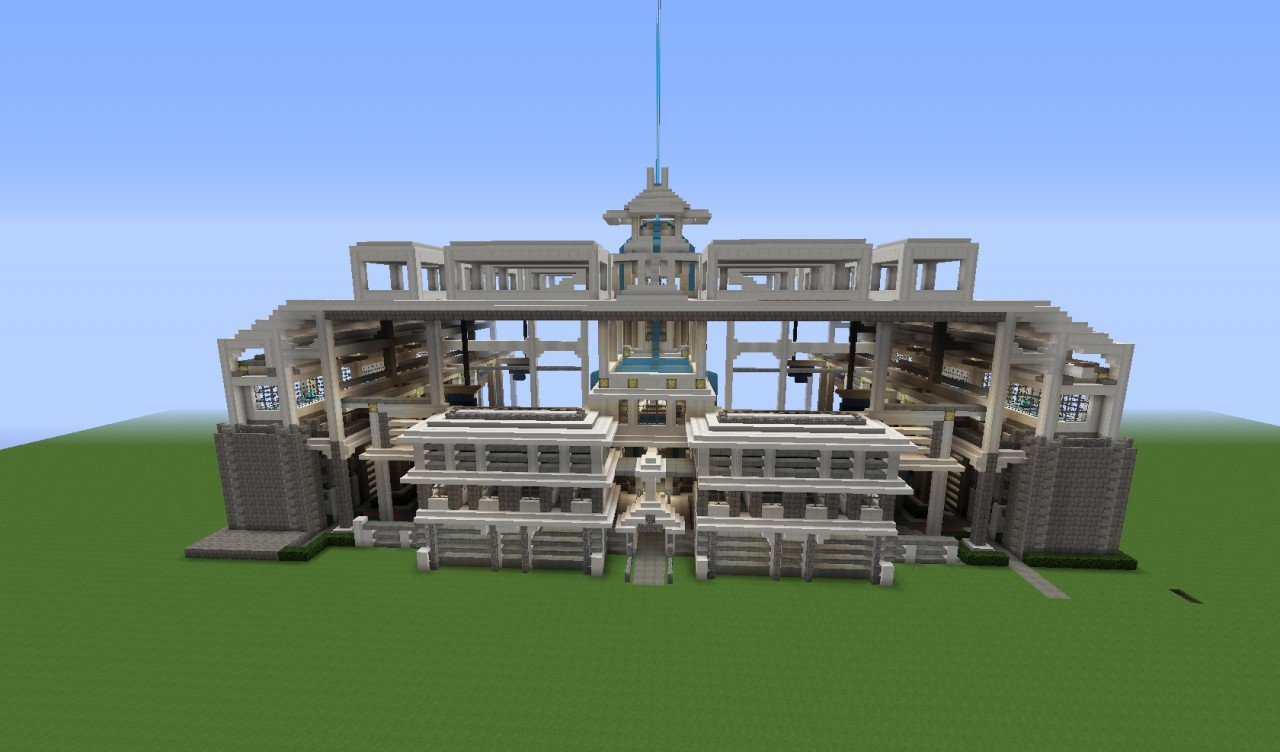 Elegant Spawn Building Minecraft Map