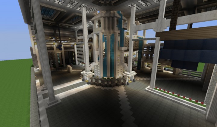 Elegant Spawn Building Minecraft Map