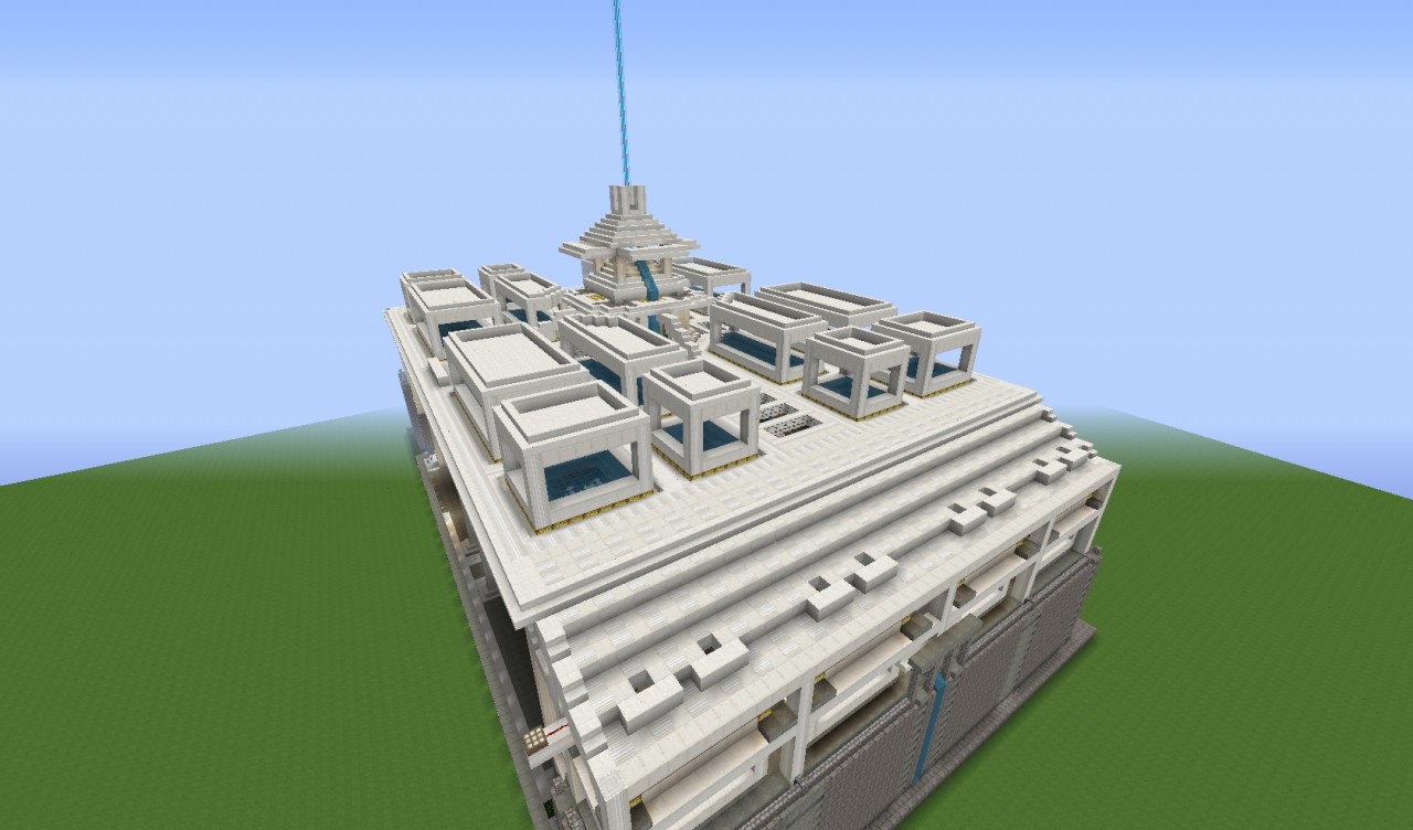 Elegant Spawn Building Minecraft Map