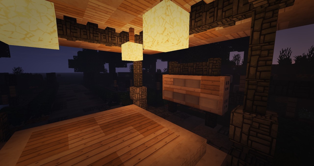 Rustic Server Spawn Minecraft Map
