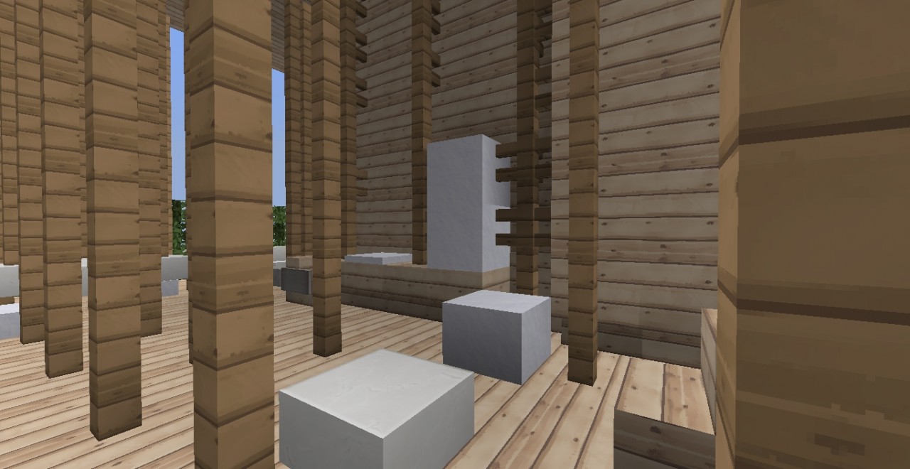 "Open Air" Modern Home Minecraft Map